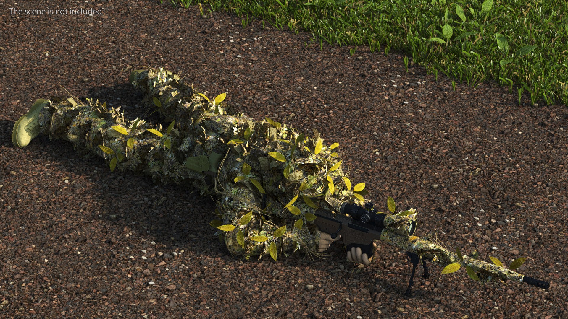 3D Sniper Shooting Position - TurboSquid 1990714
