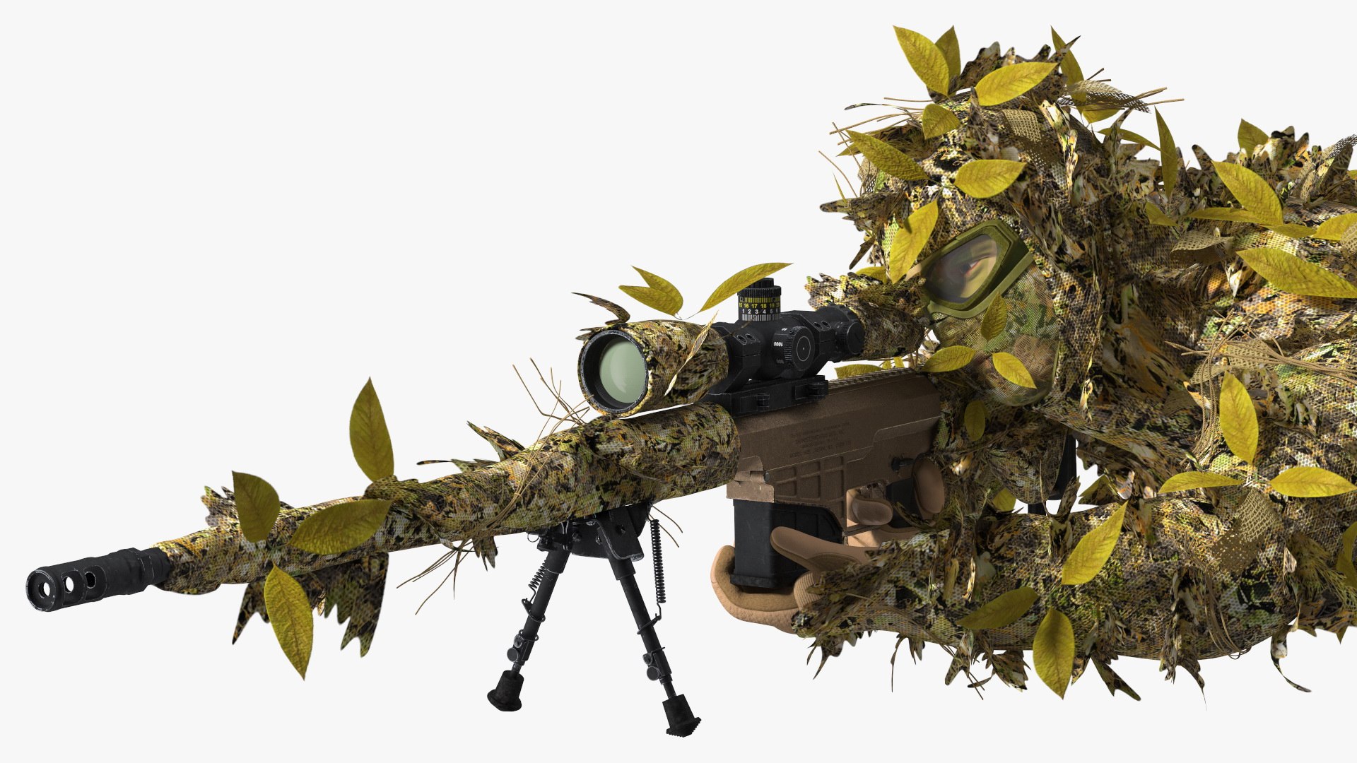 3D Sniper Shooting Position - TurboSquid 1990714