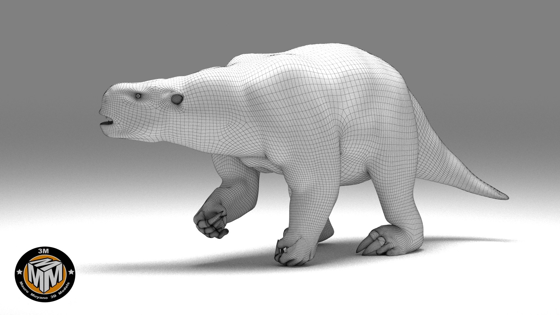 3D Lestodon Extinct Latin Model - TurboSquid 1278602