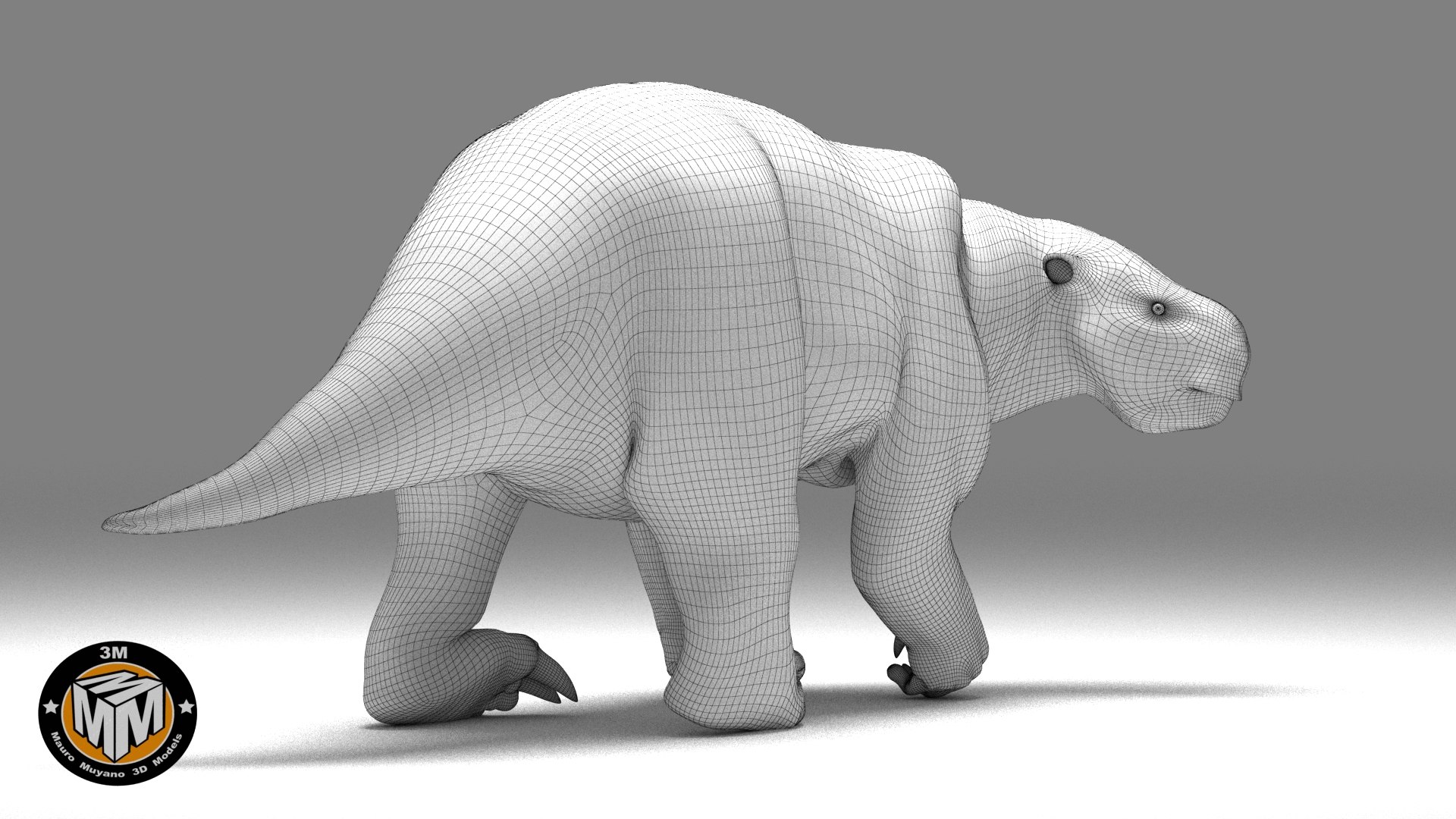 3D Lestodon Extinct Latin Model - TurboSquid 1278602