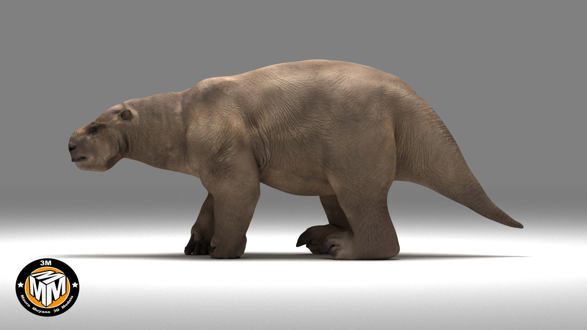 3D Lestodon Extinct Latin Model - TurboSquid 1278602