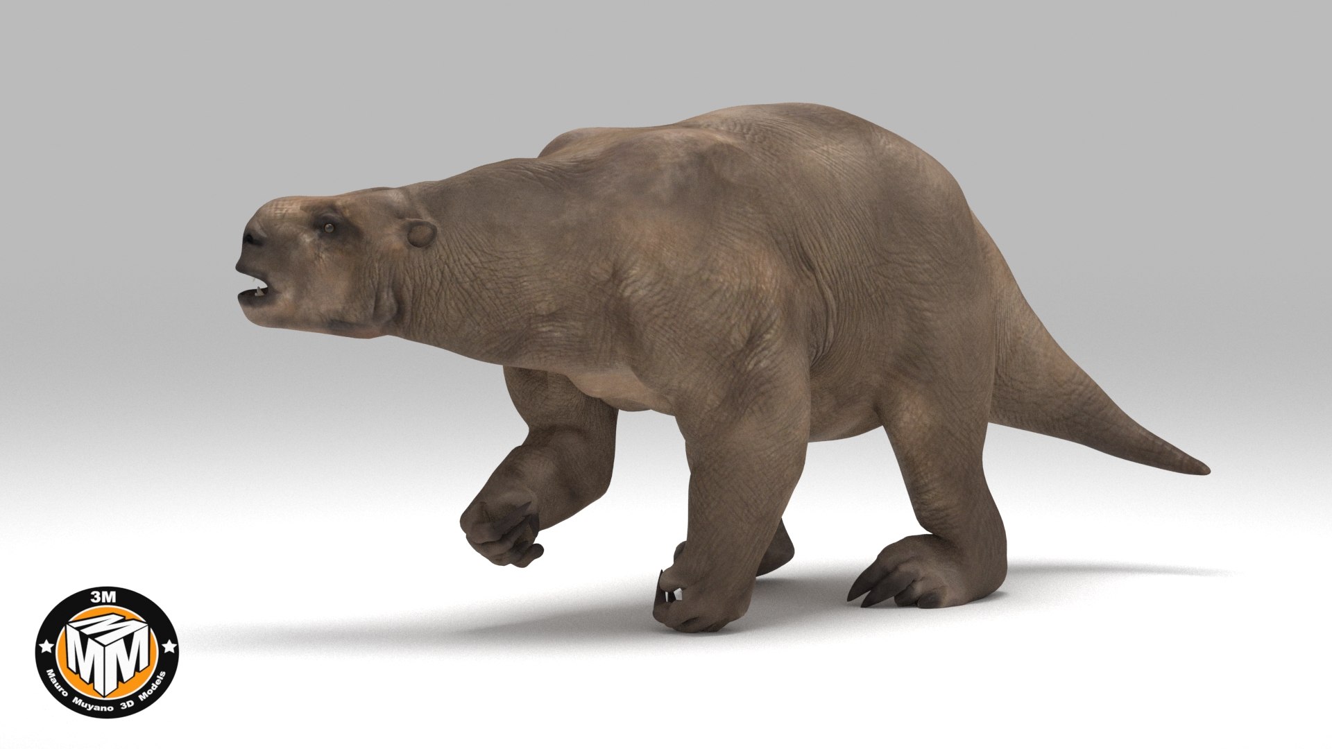 3D Lestodon Extinct Latin Model - TurboSquid 1278602