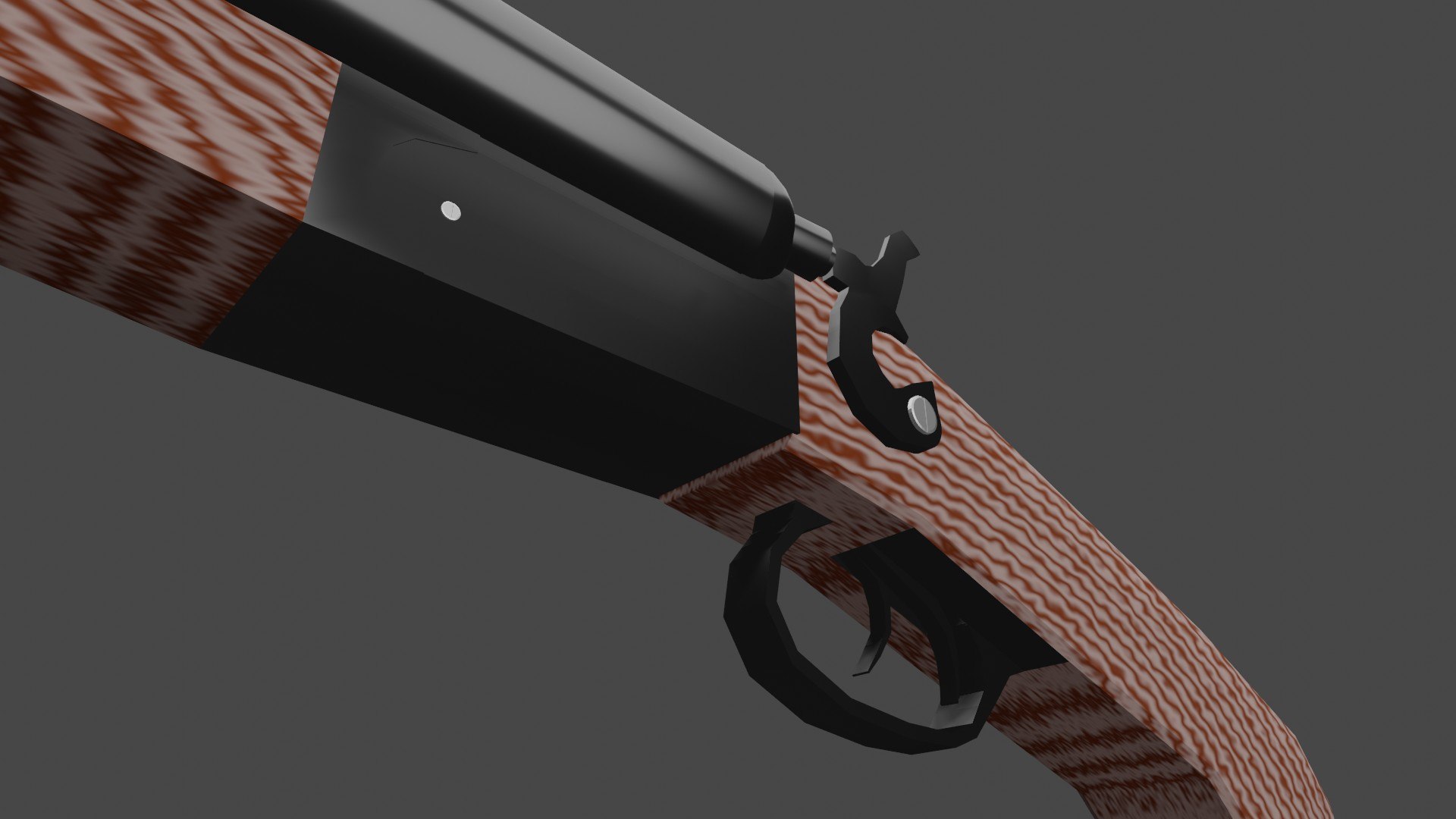Double Barrel Shotgun 3D - TurboSquid 2028796