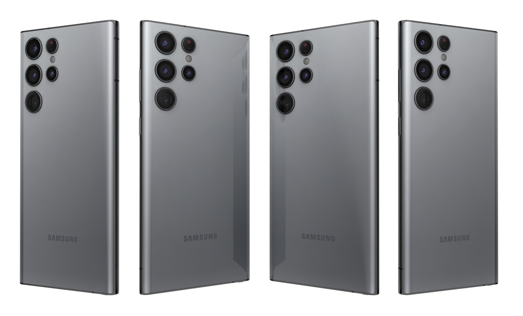 Samsung Galaxy S22 Ultra Graphite 3D - TurboSquid 1880317