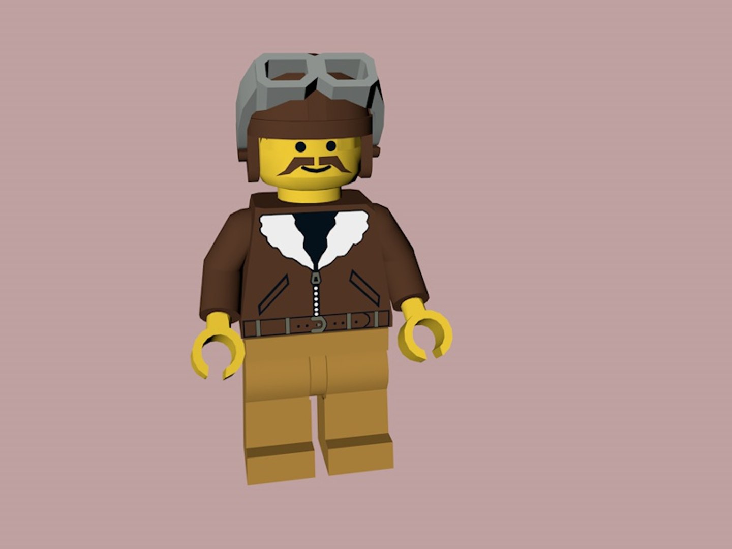 3D Lego Aviator - TurboSquid 1195900