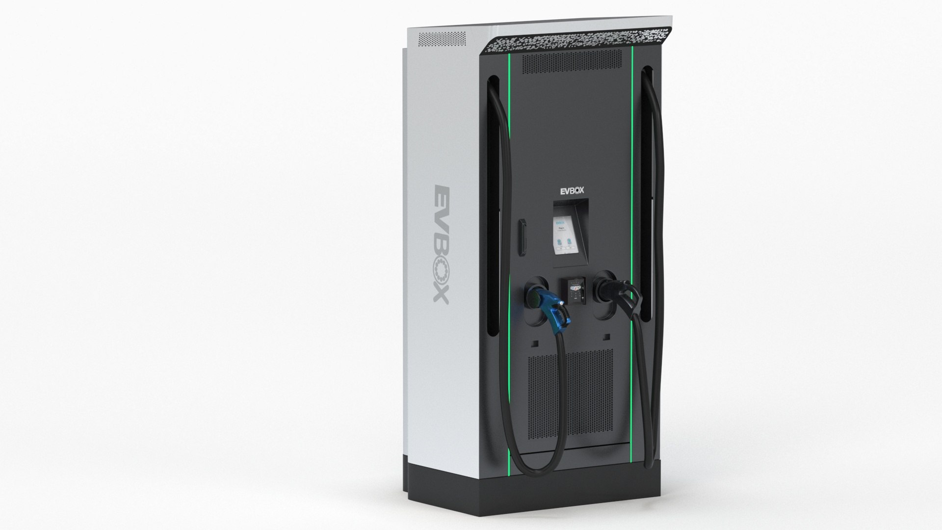 3D EVBox Troniq 100 High Speed Electric Car Charging Station - TurboSquid 1964266