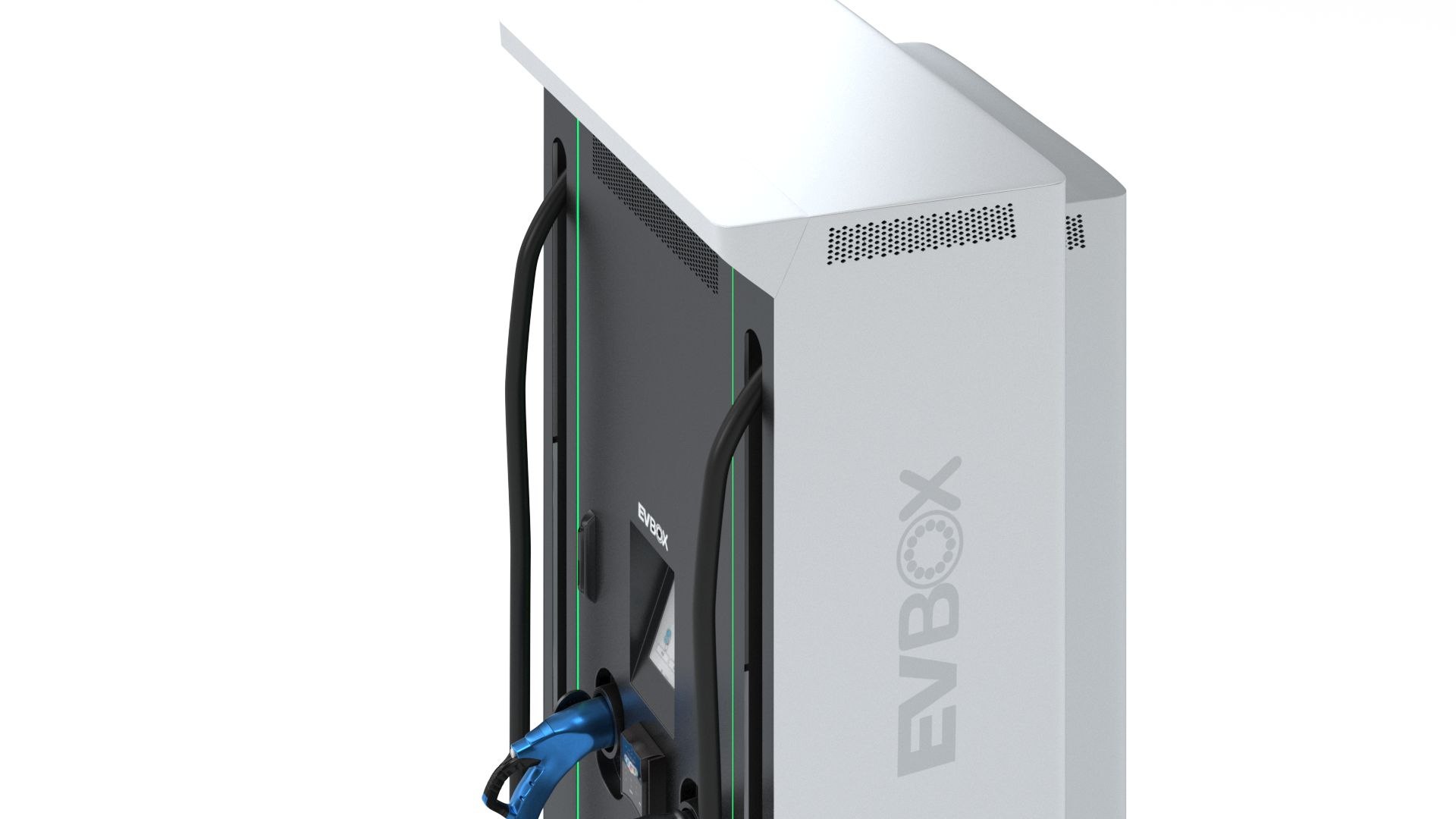 3D EVBox Troniq 100 High Speed Electric Car Charging Station - TurboSquid 1964266