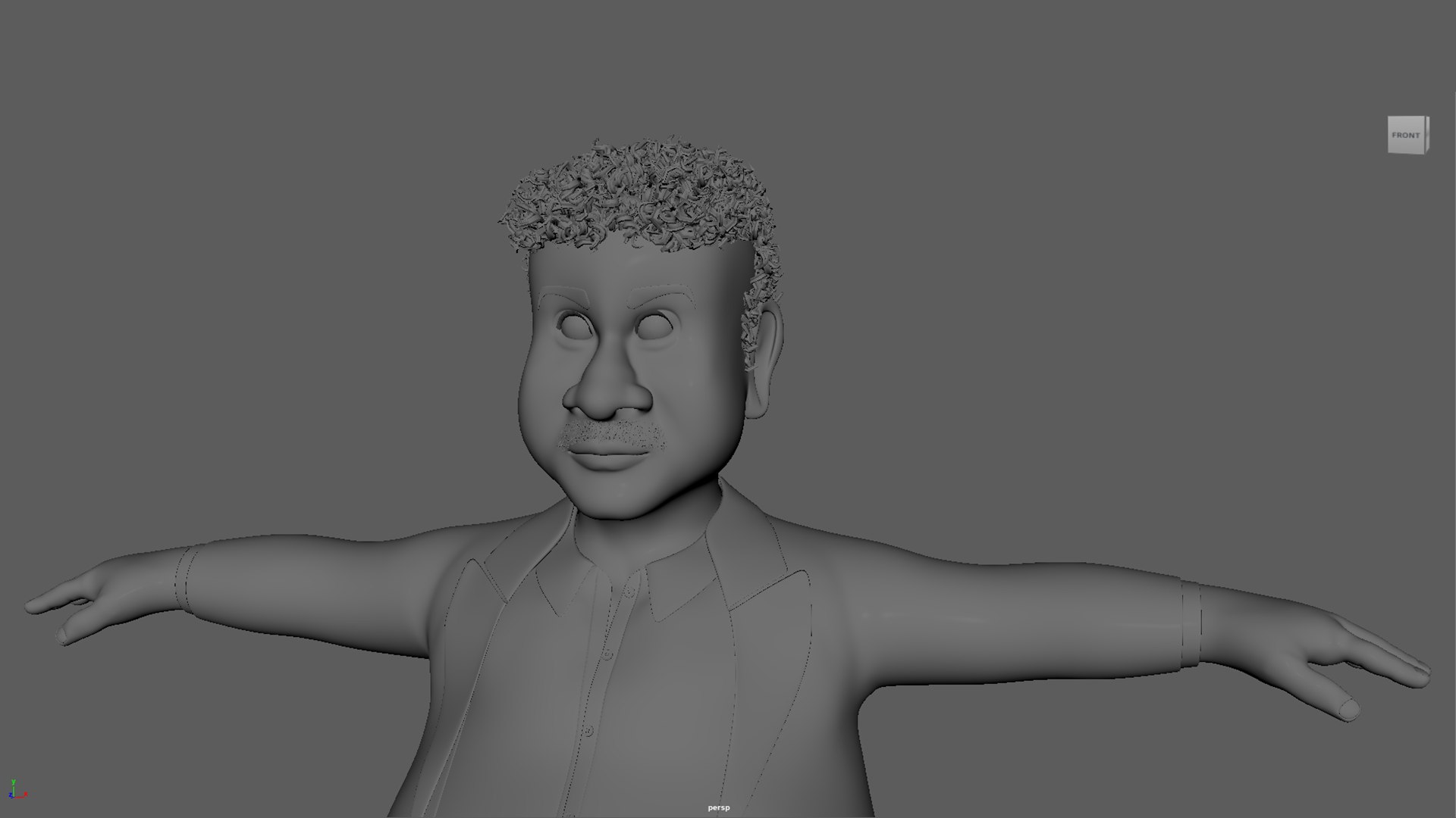 Cartoon Character DETECTIVE With Rig Model - TurboSquid 2274523