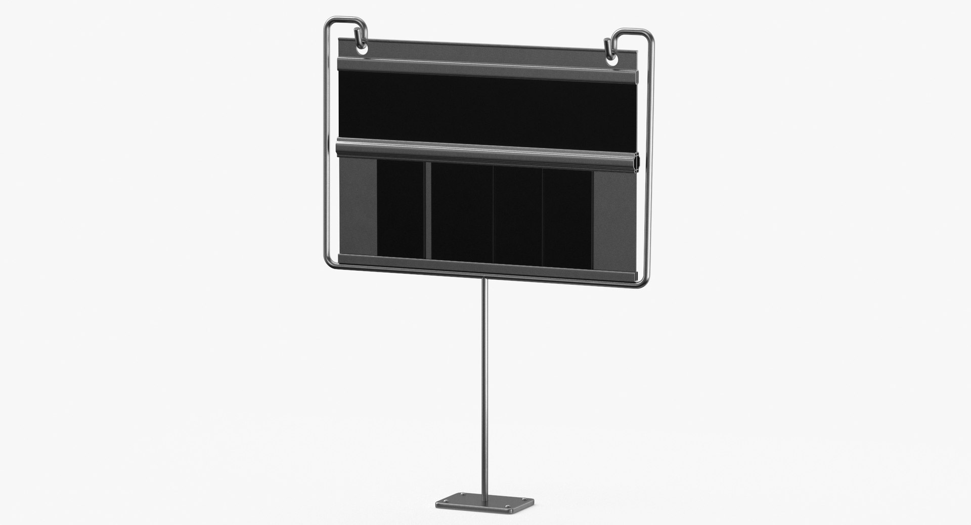 Promotional Signage Shelf Post Model - TurboSquid 1978630