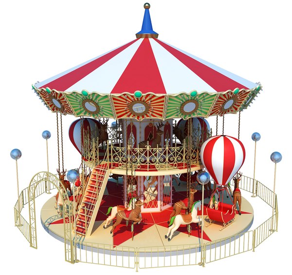 3d carousel carrousel
