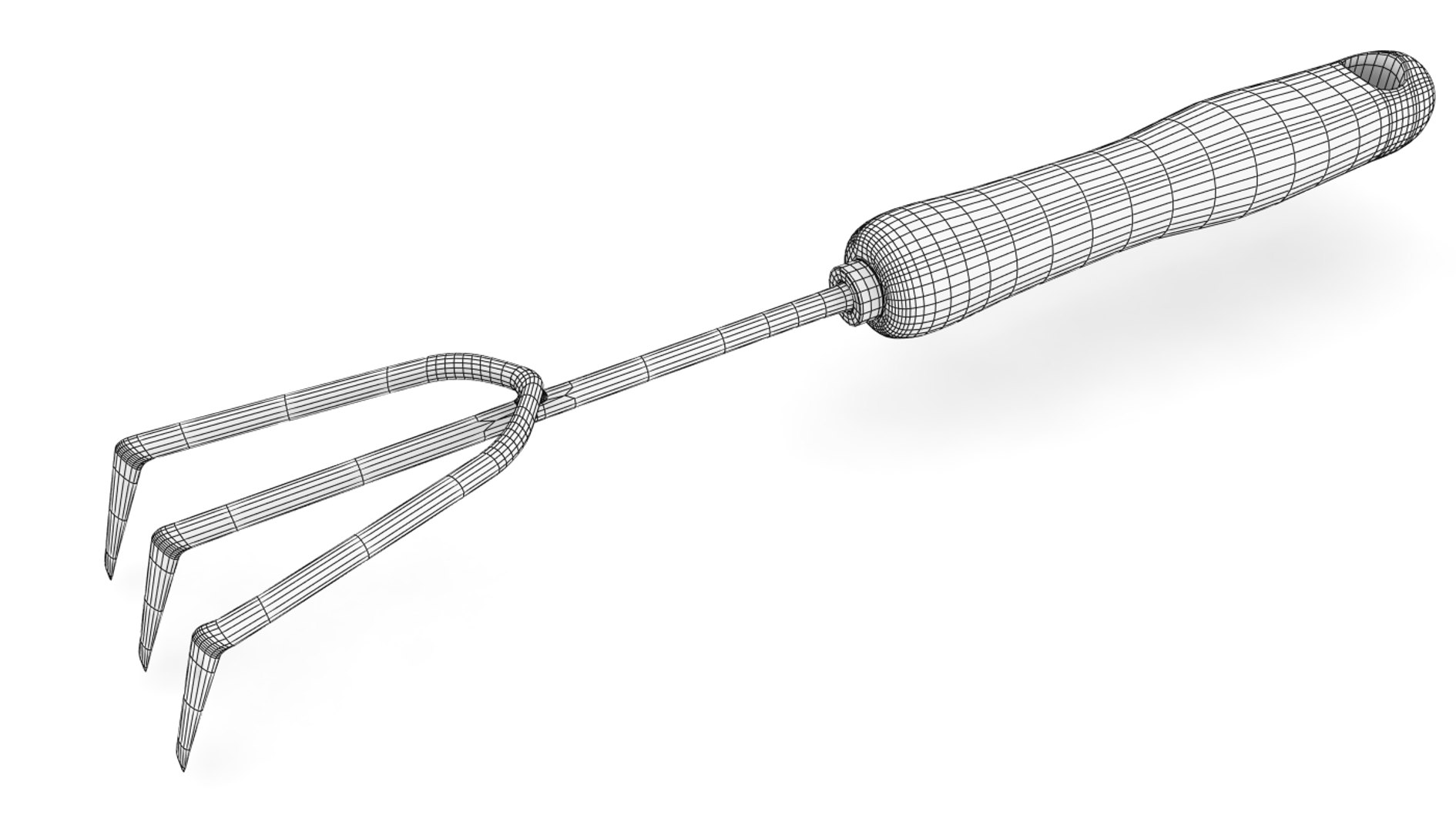 Hand Rake Model - TurboSquid 1300386