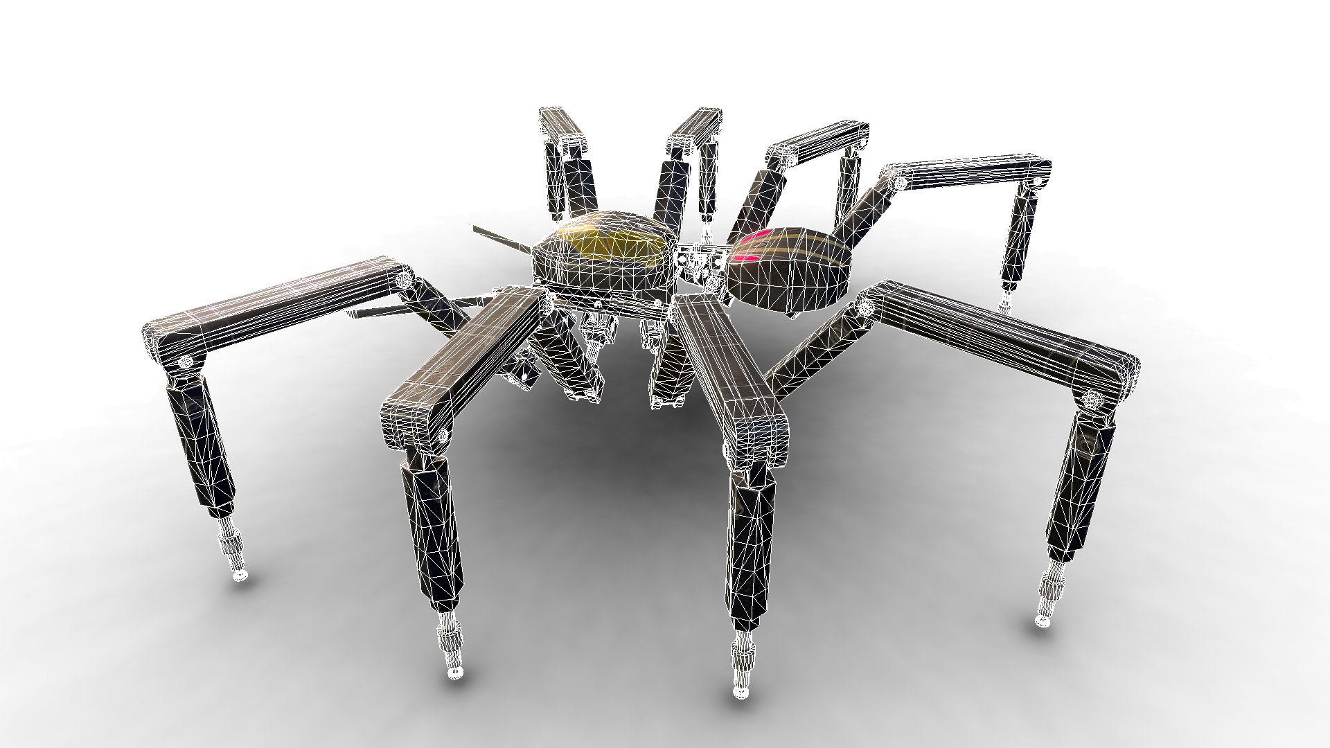3D spider bot v2 - TurboSquid 2153357