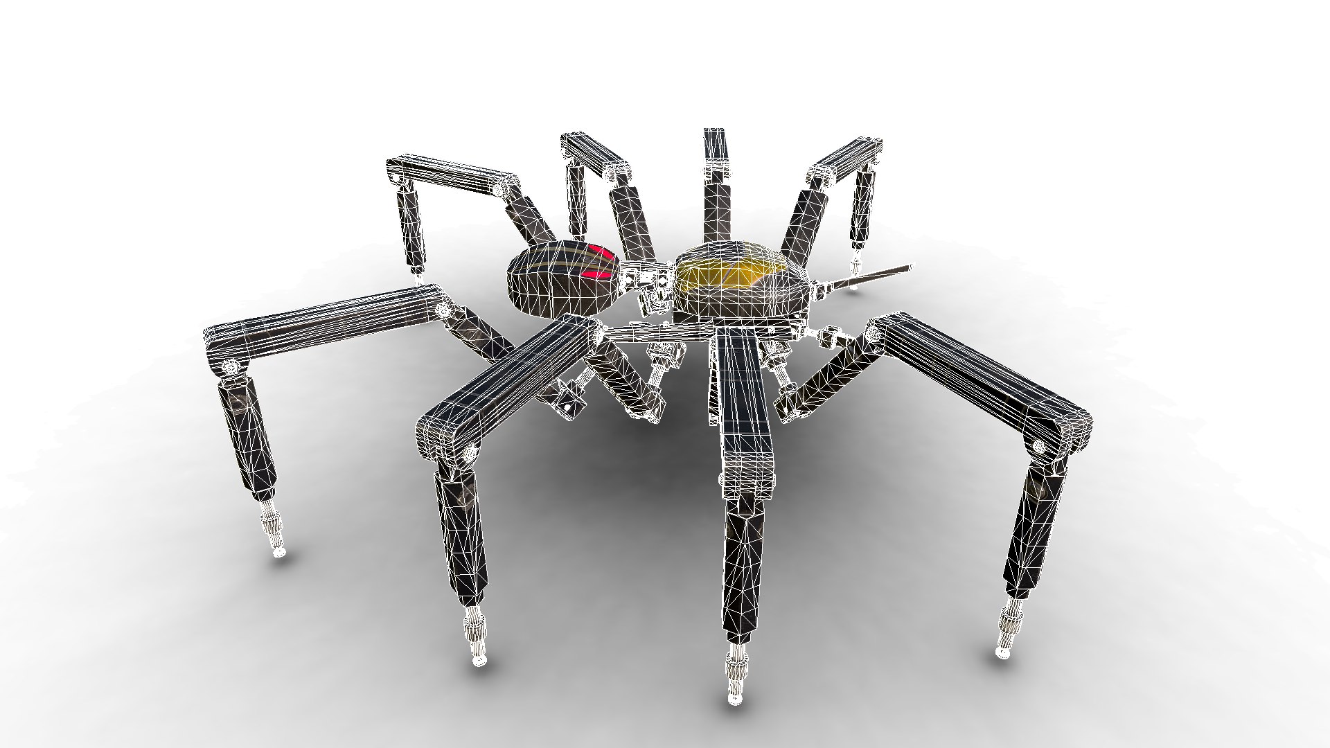 3D spider bot v2 - TurboSquid 2153357