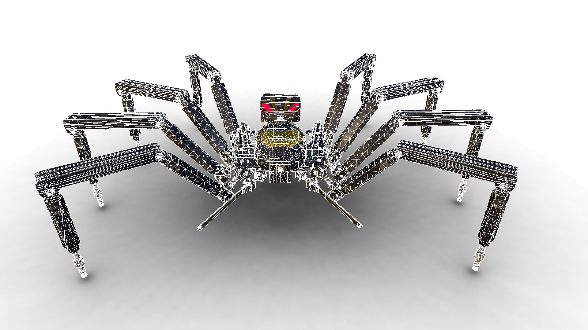 3D spider bot v2 - TurboSquid 2153357