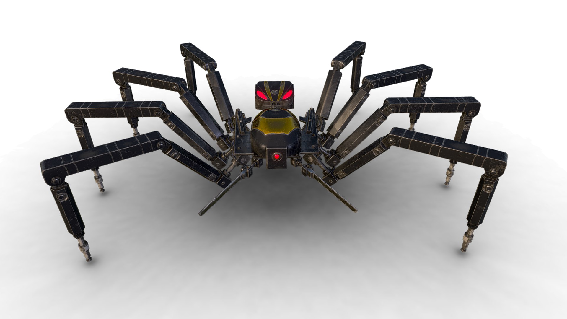 3D spider bot v2 - TurboSquid 2153357