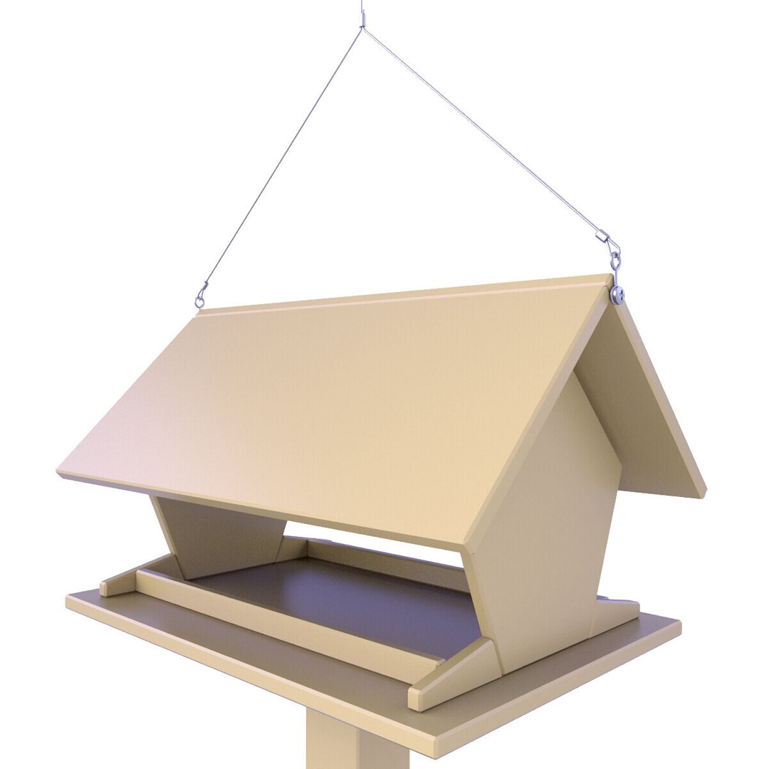 Bird Feeder 4 3D Model - TurboSquid 2257455