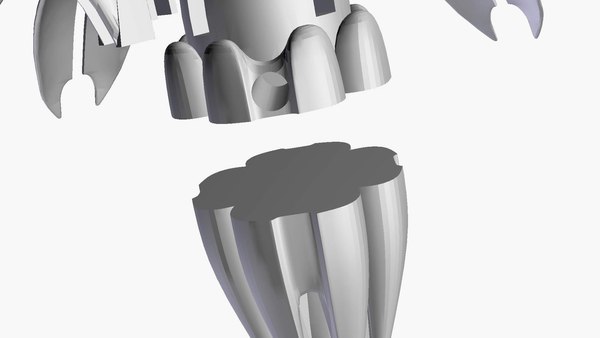 3d model of vorlon fighter babylon 5