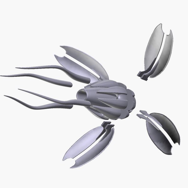 3d model of vorlon fighter babylon 5
