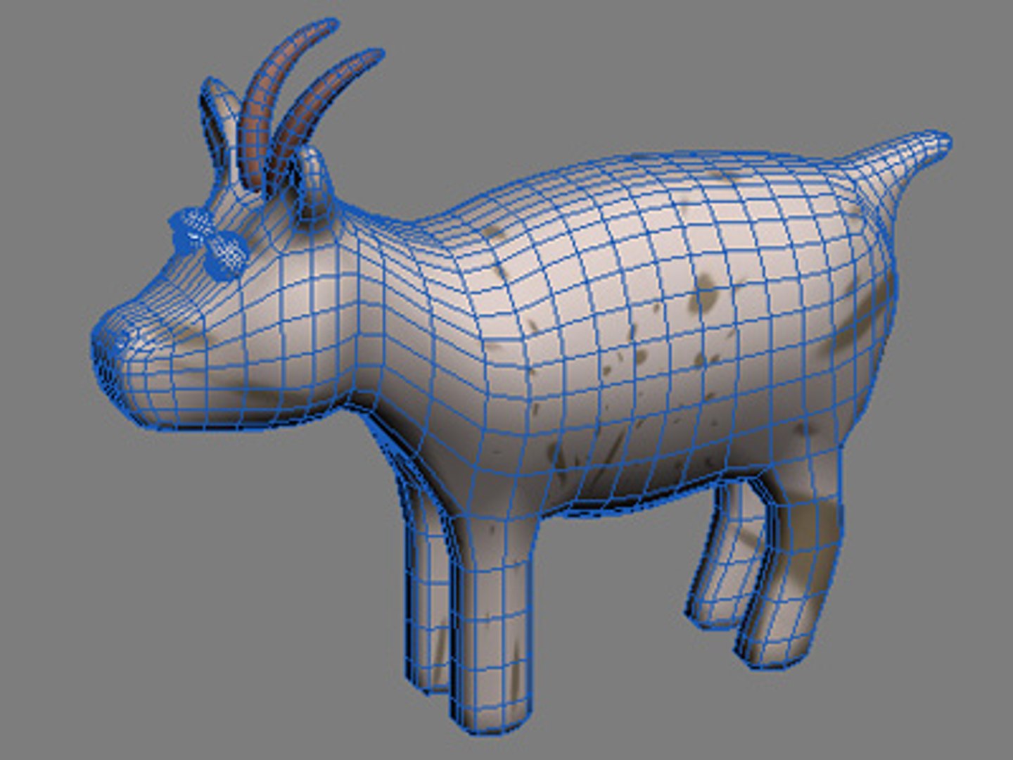 Goat Animals 3d Obj