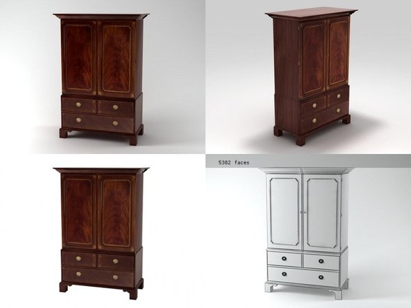 Baker Furniture 3D Models for Download | TurboSquid
