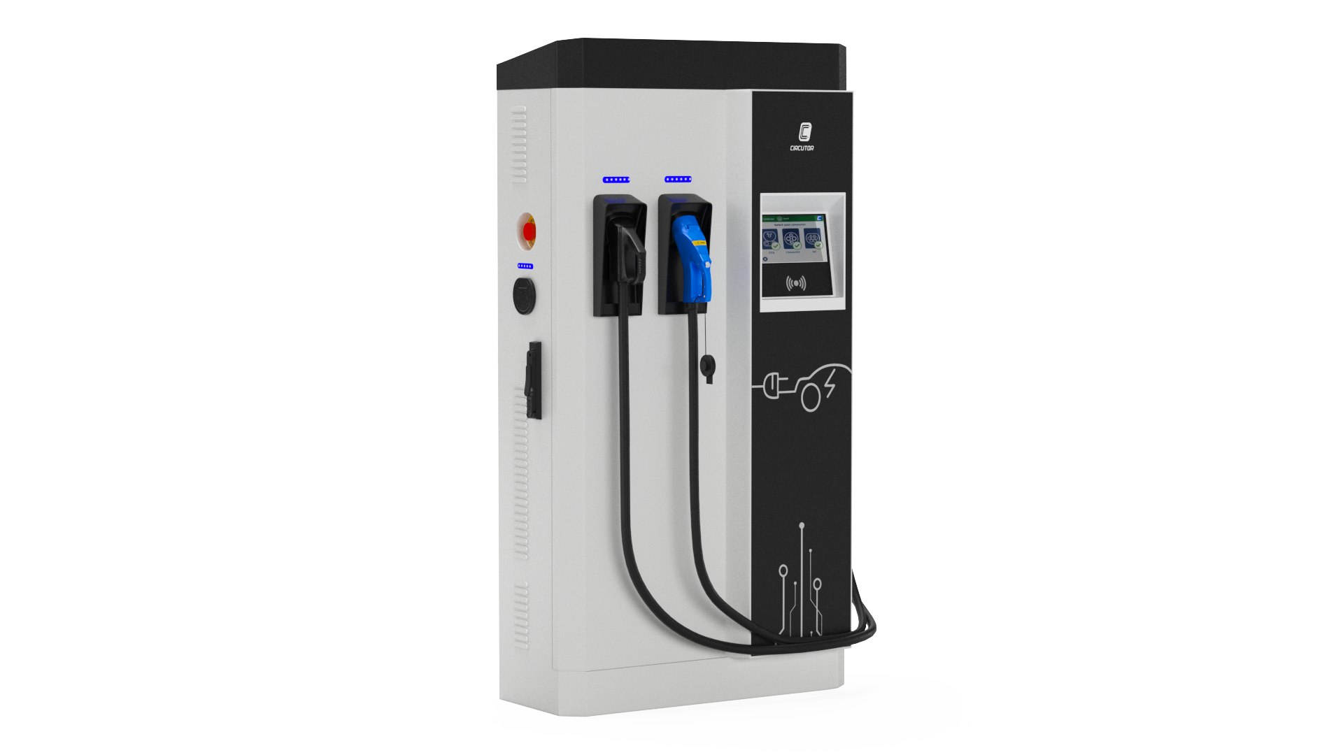 3D Circutor Raption 50 EV Fast Charging Station - TurboSquid 2280798