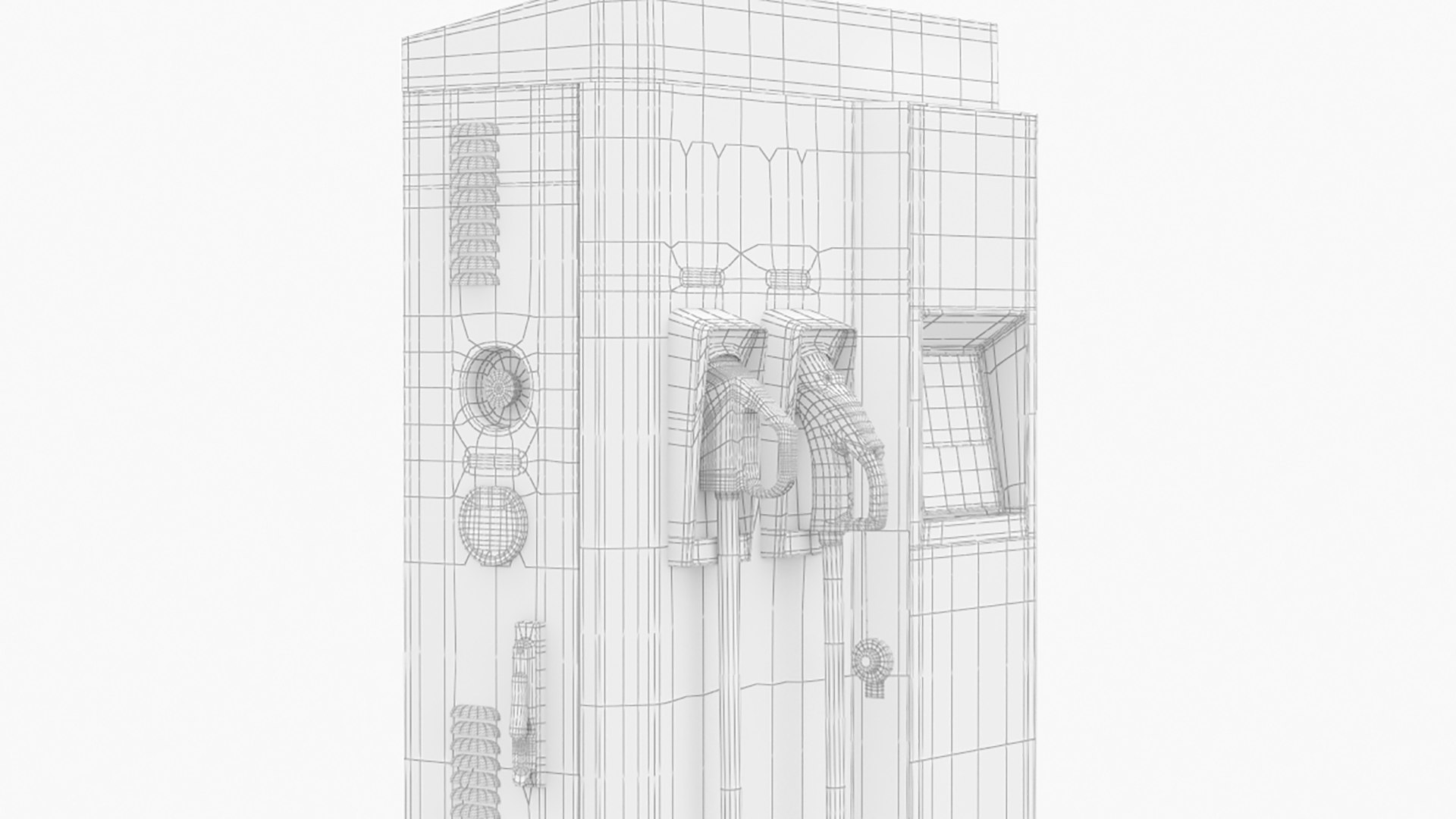 3D Circutor Raption 50 EV Fast Charging Station - TurboSquid 2280798