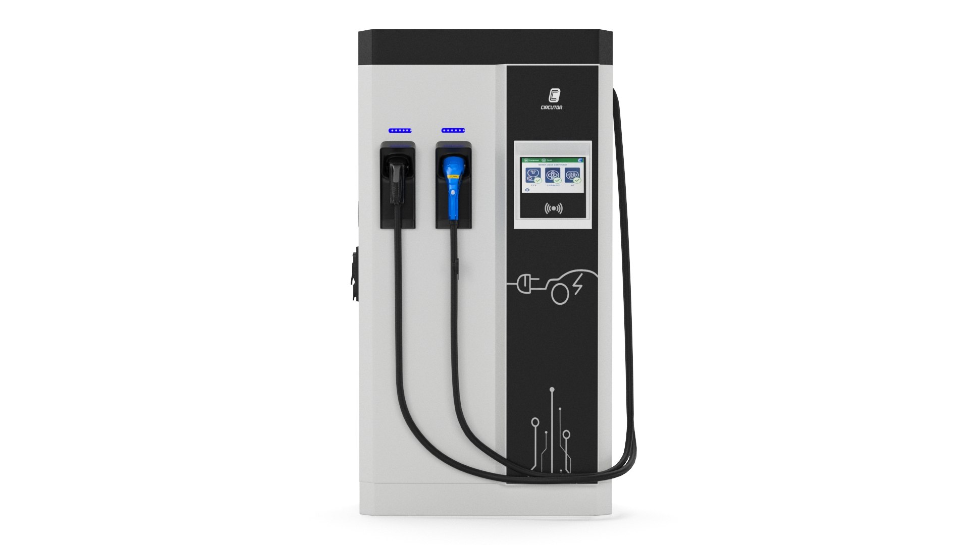 3D Circutor Raption 50 EV Fast Charging Station - TurboSquid 2280798