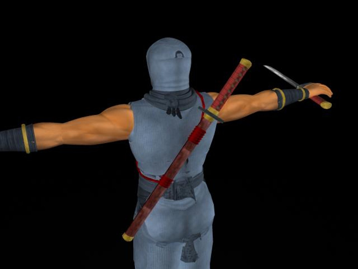 Ninga Man 3d Model