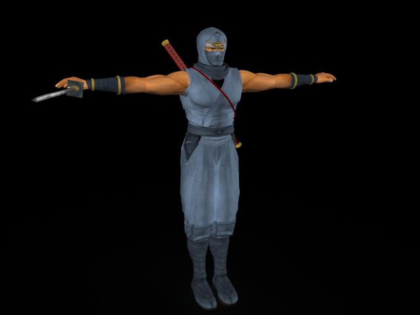 Ninga Man 3d Model