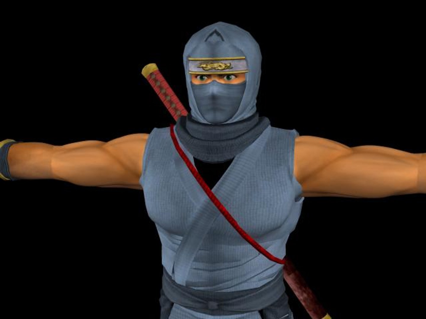 Ninga Man 3d Model