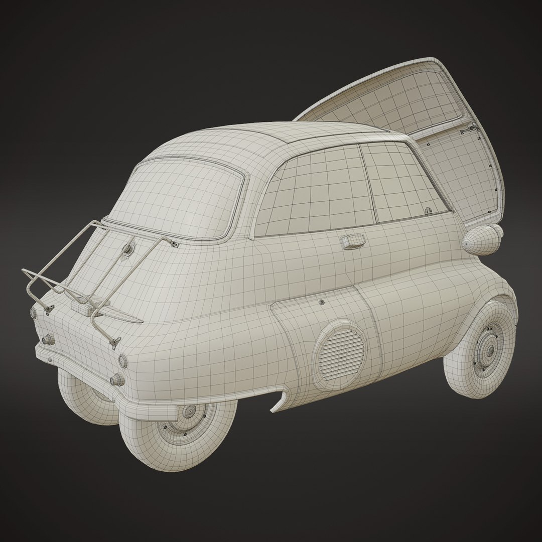 3D Cartoon Car Model - TurboSquid 1362185