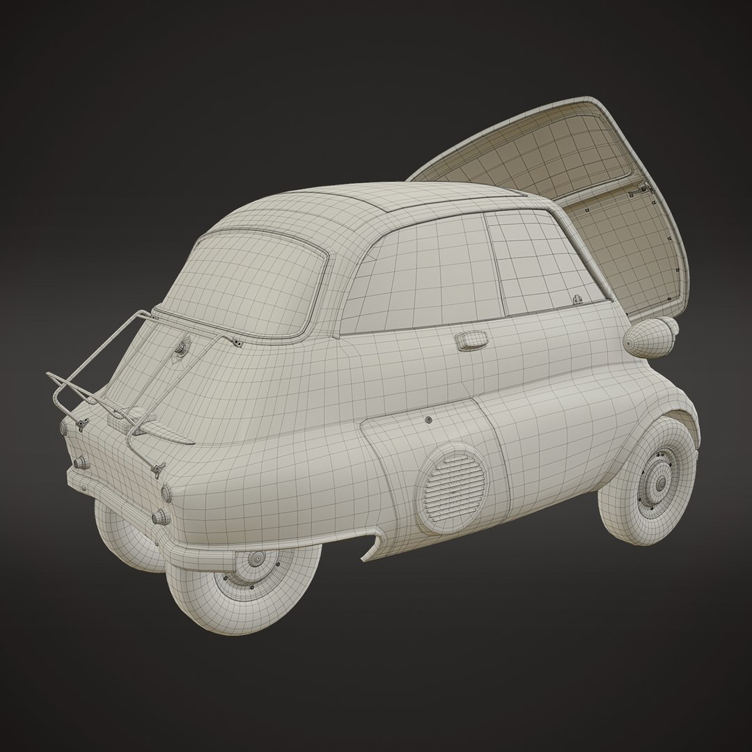 3D Cartoon Car Model - TurboSquid 1362185