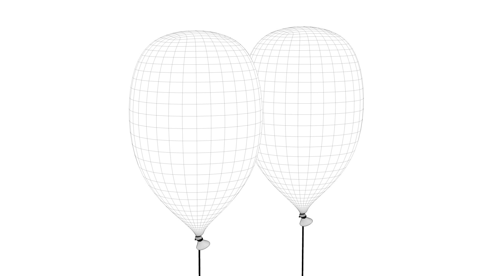 3D Balloons Model - TurboSquid 1952987
