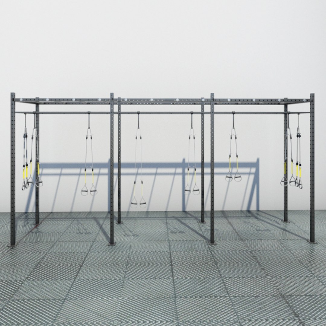 3d Trx Gym Model