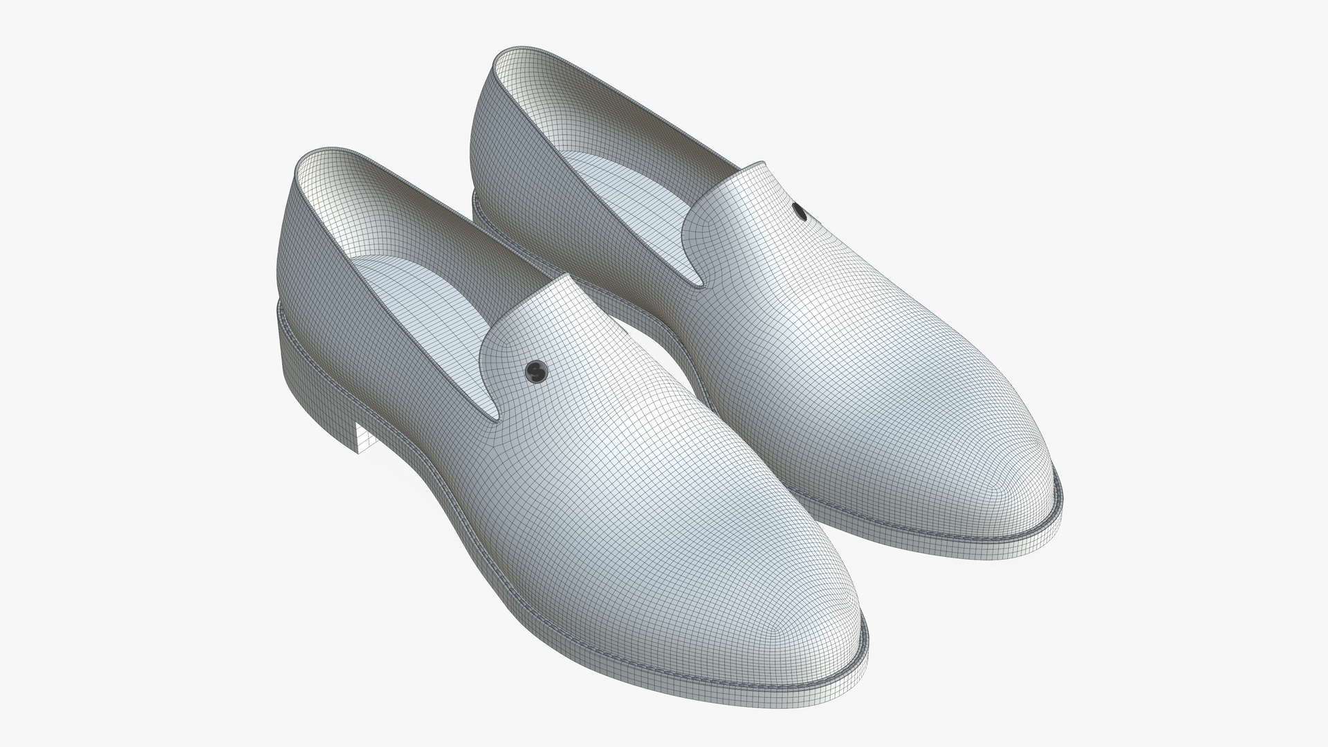 3D Realistic Leather Shoes Model - TurboSquid 1881057