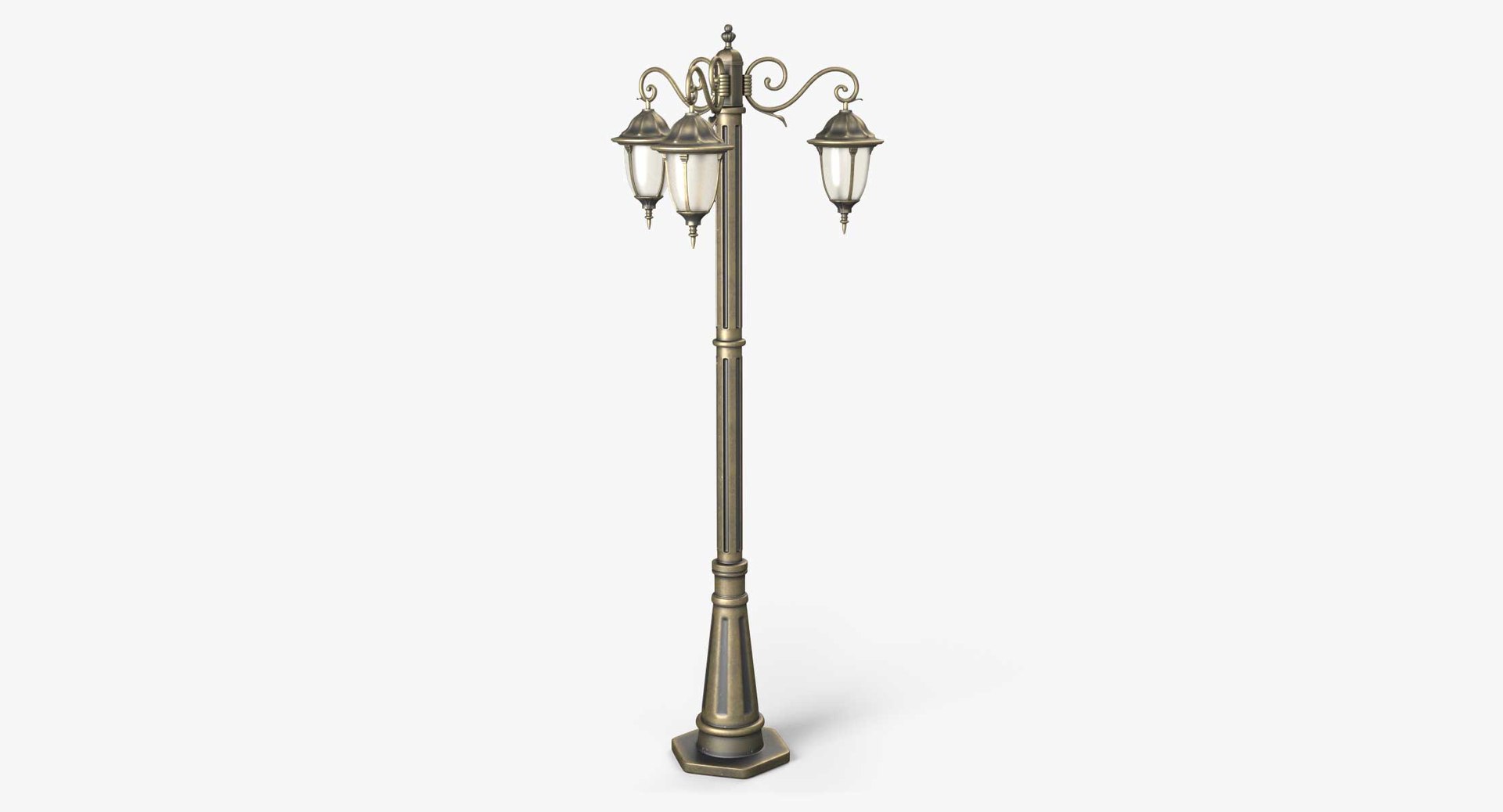 3D Street Lamp - TurboSquid 1410841