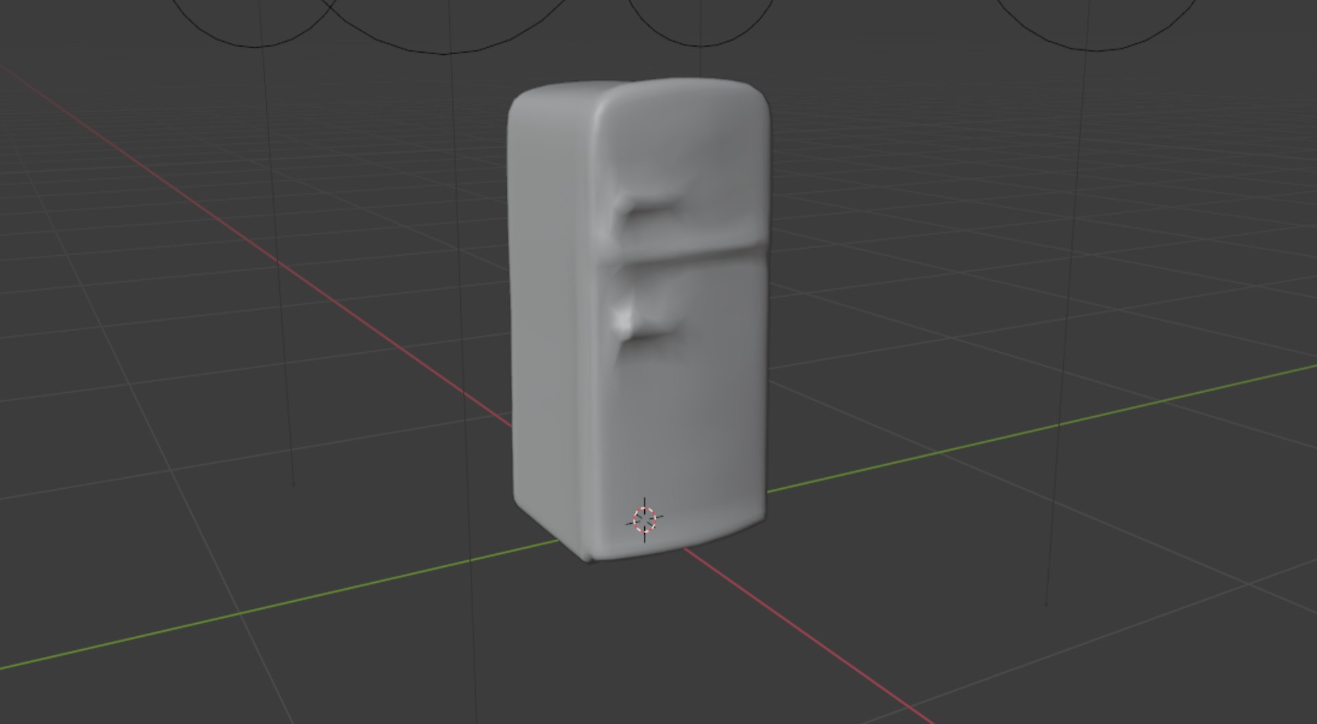 Retro Fridge 3D Model - TurboSquid 2207803