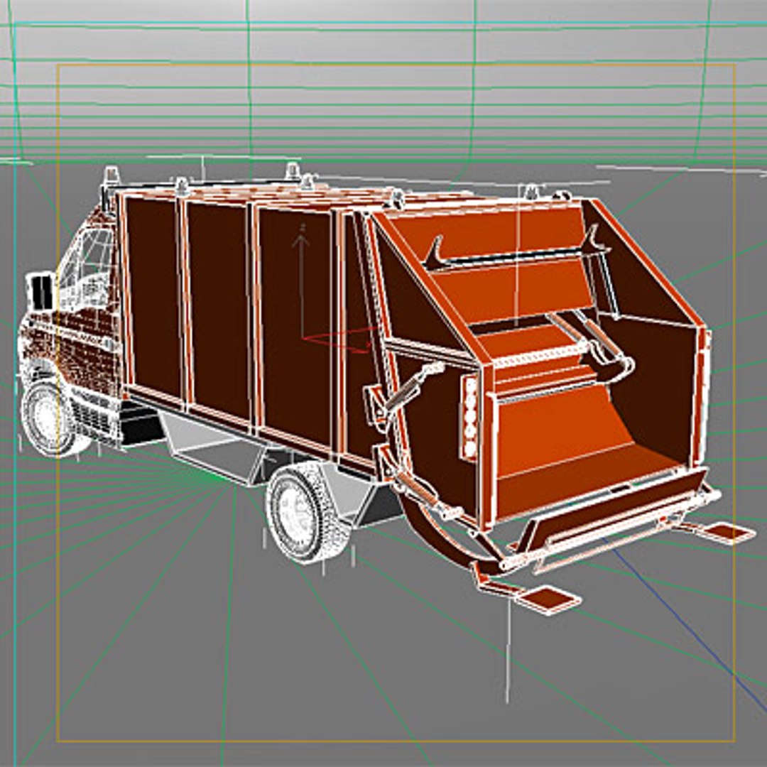 Dustcart Dust Car 3ds