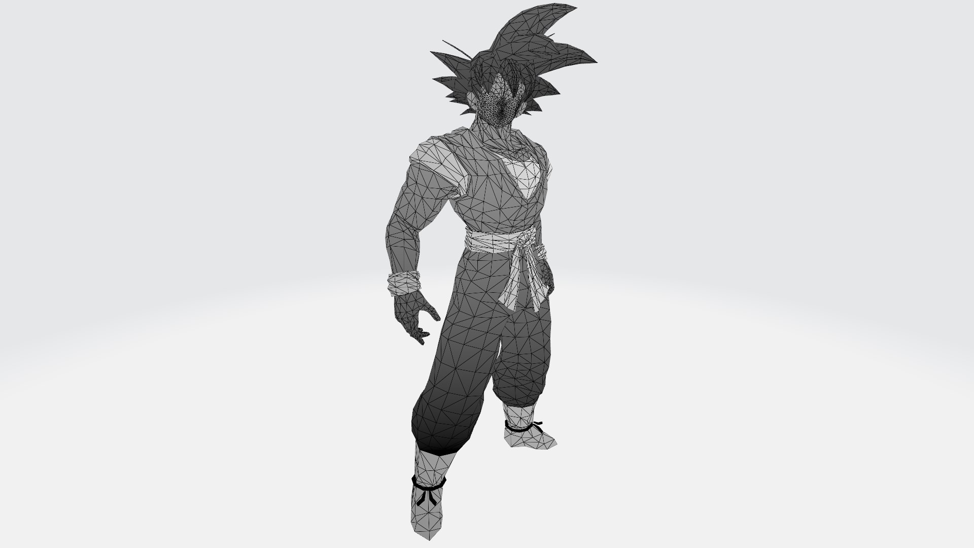 Dragon Ball Z Goku 3D Model - TurboSquid 2052471