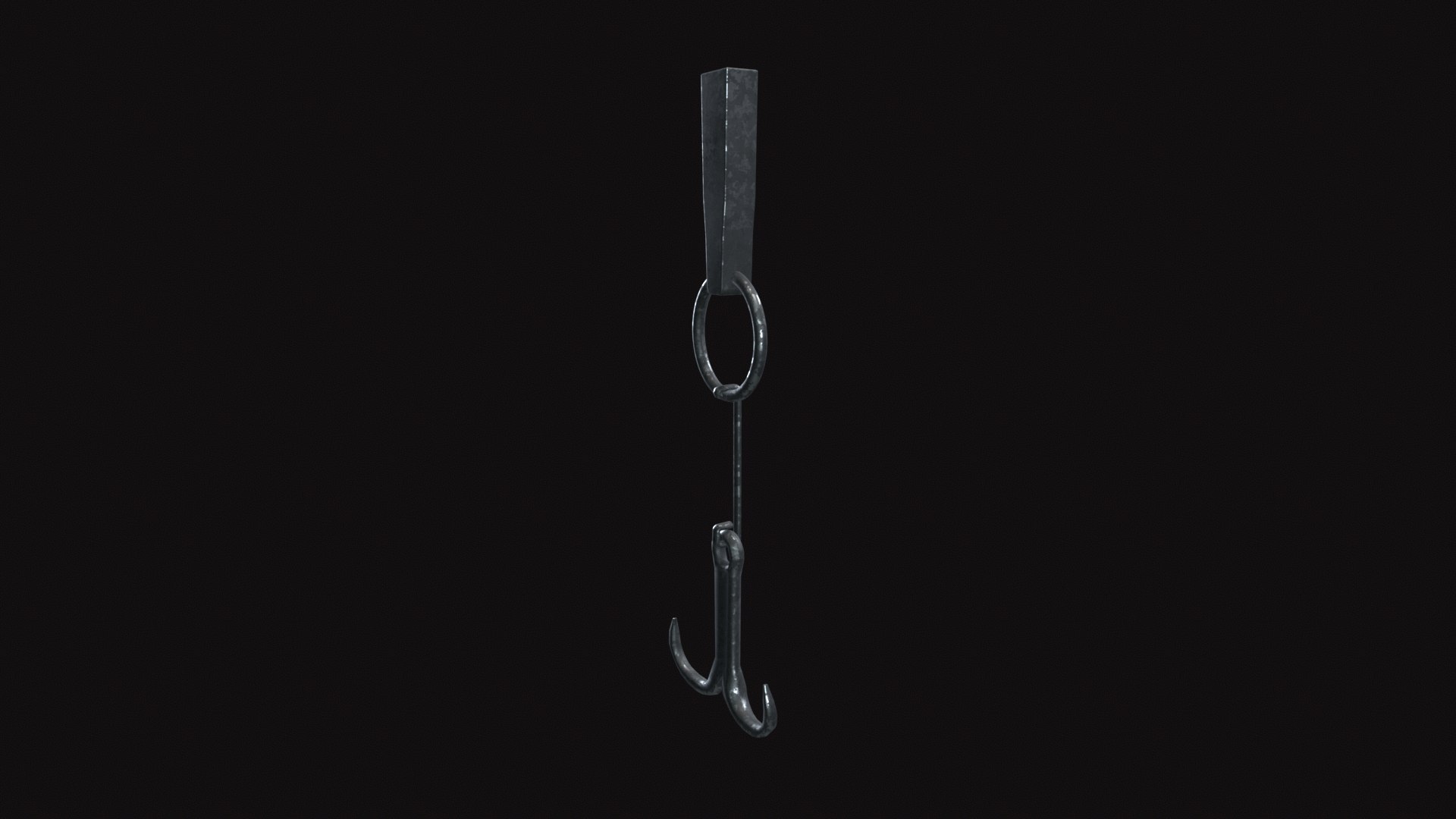 Medieval Meat Hanger 01 Model - TurboSquid 2320839