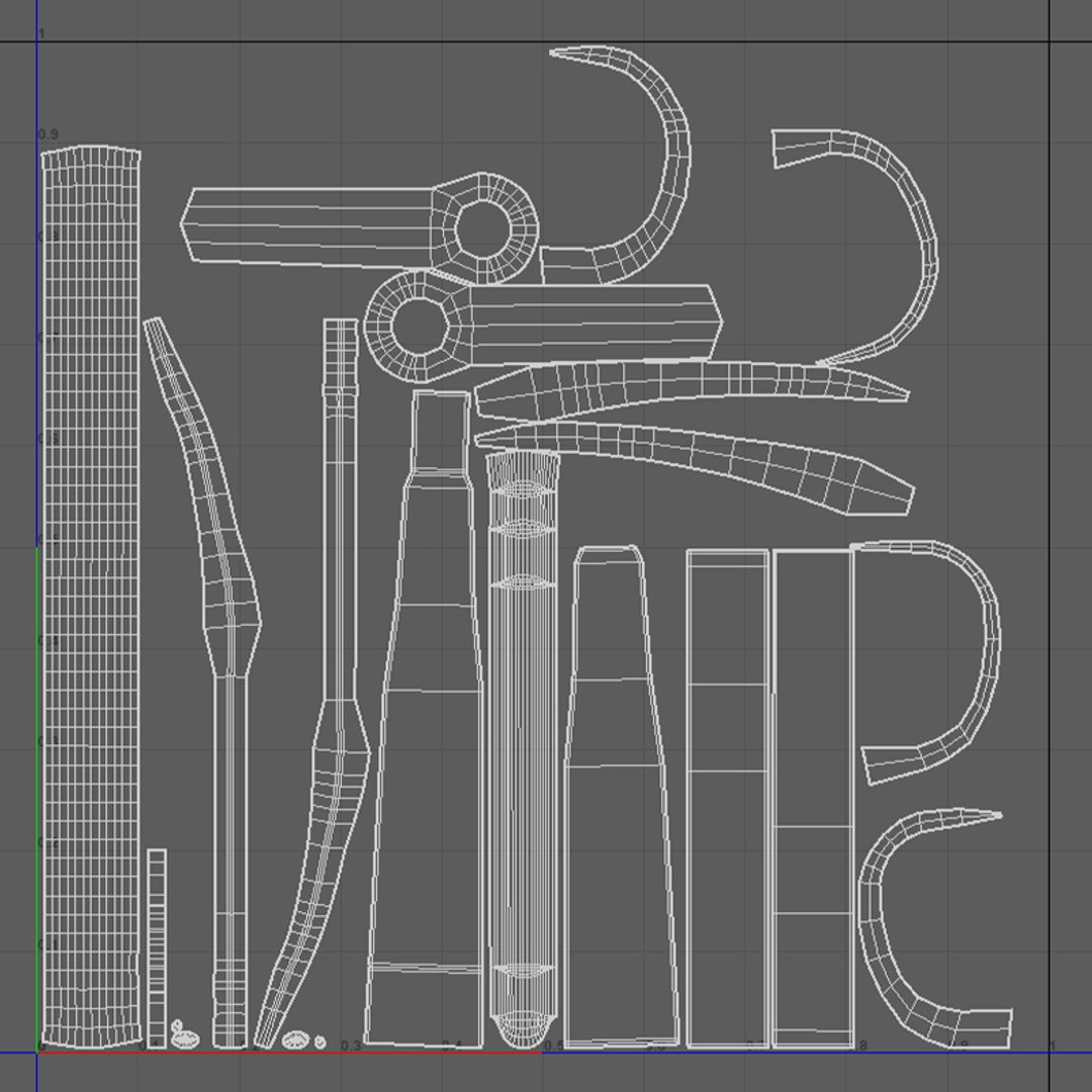 Medieval Meat Hanger 01 Model - TurboSquid 2320839