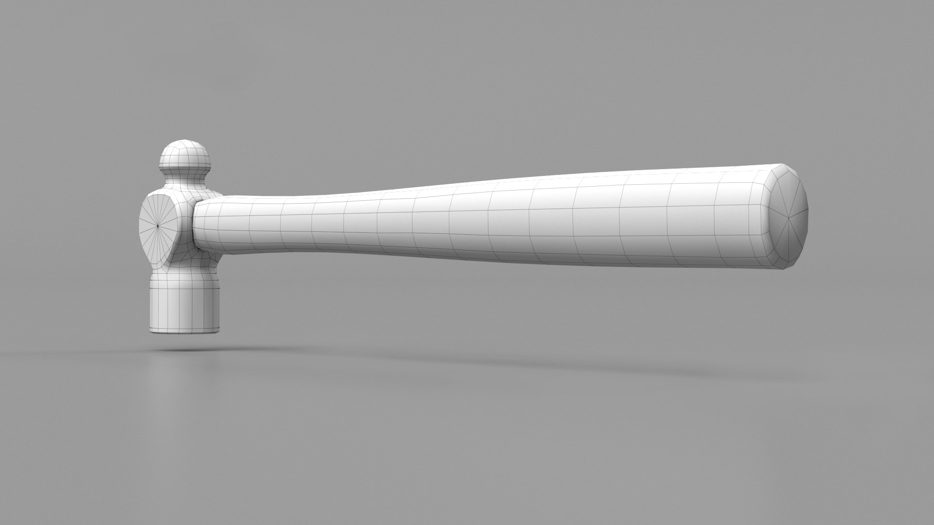 Ball Peen Hammer 3D Model - TurboSquid 1907560