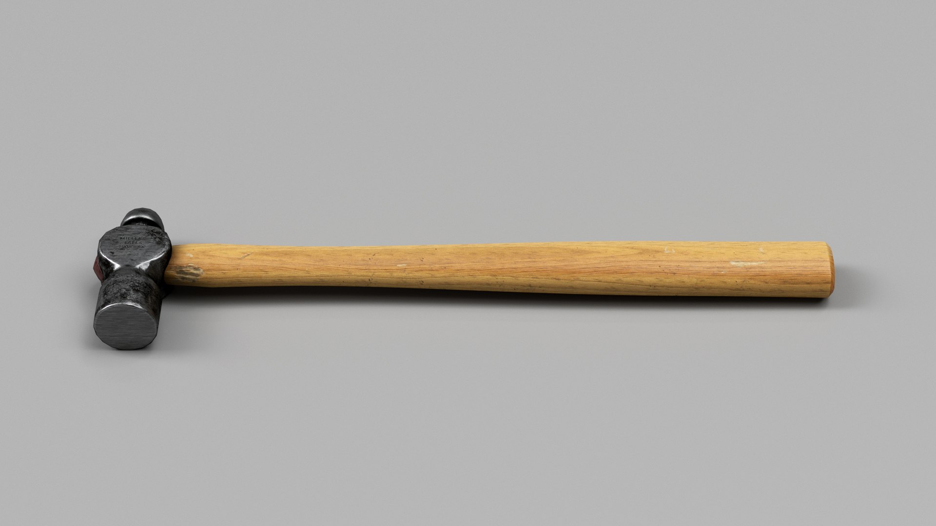 Ball Peen Hammer 3D Model - TurboSquid 1907560