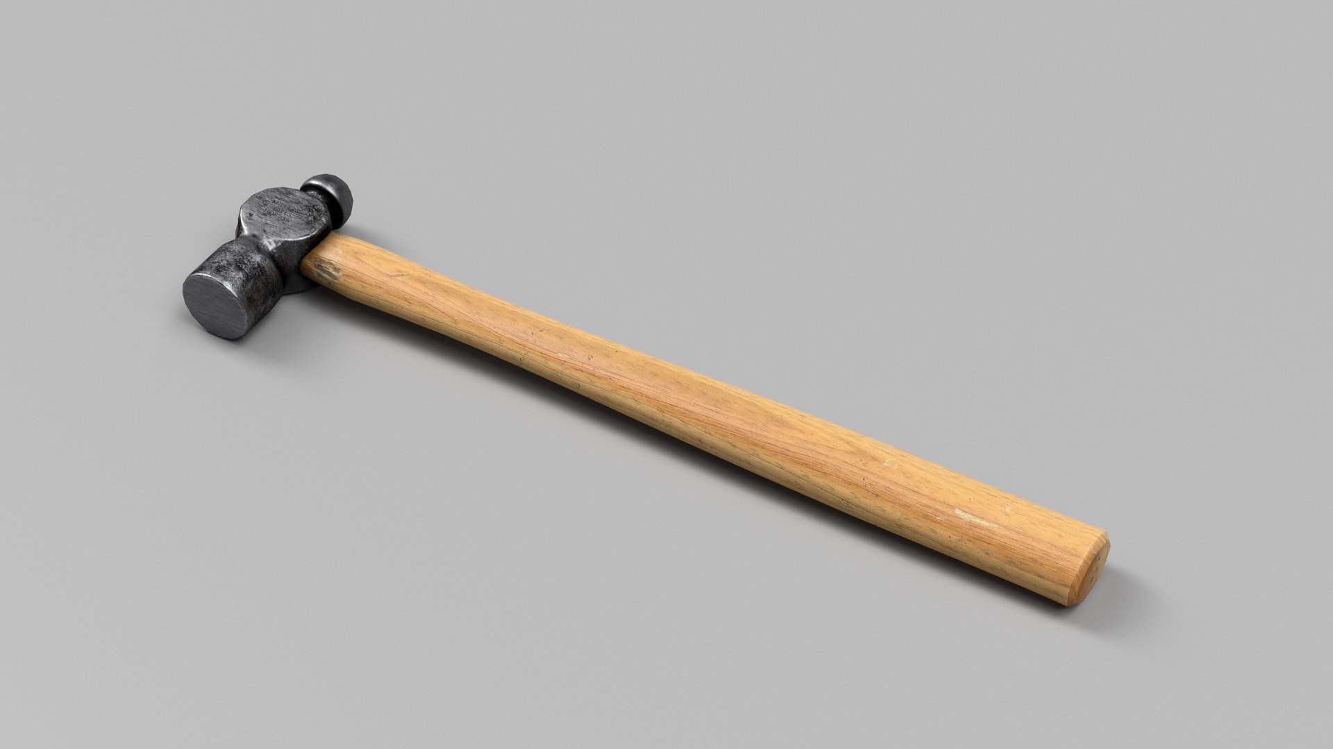 Ball Peen Hammer 3D Model - TurboSquid 1907560