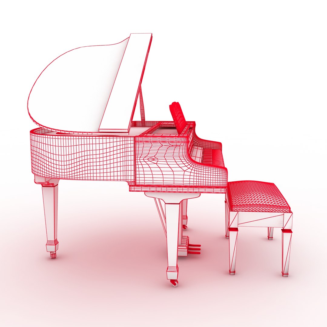 3d Piano Model