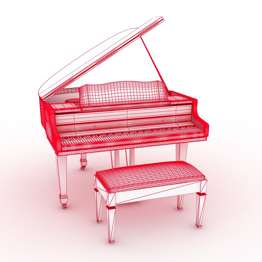 3d Piano Model