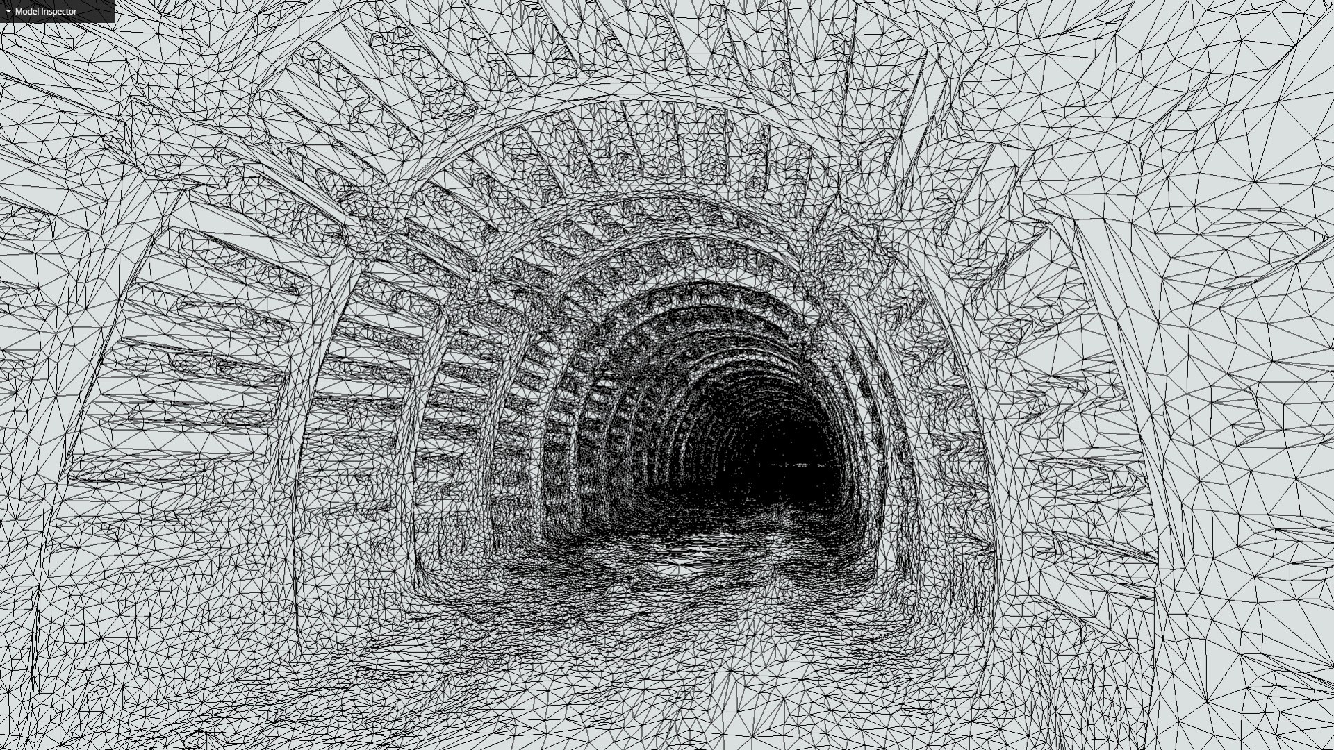 3D Old Underground Mine Excavation - Arch Support Model - TurboSquid ...