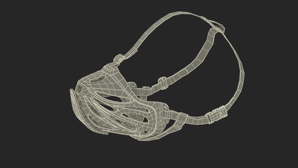 Modello 3D Museruola in silicone per cani Husky - TurboSquid 2269776