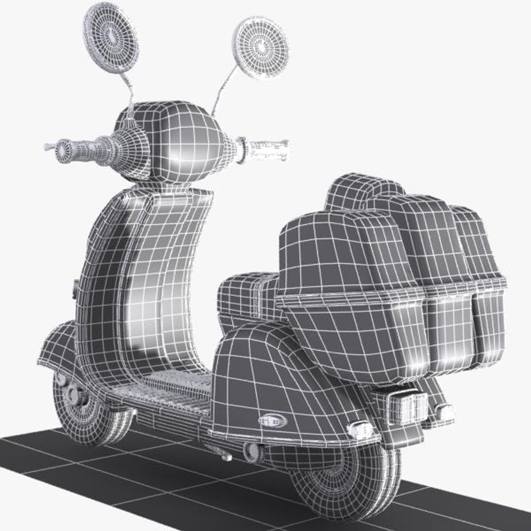 Cartoon Motorcycle Cycle 3d Max