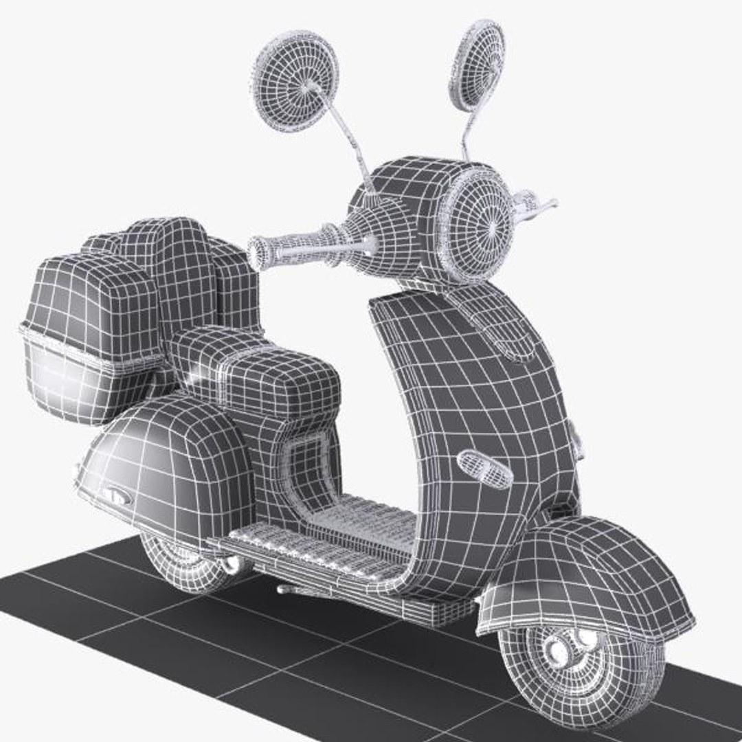 Cartoon Motorcycle Cycle 3d Max